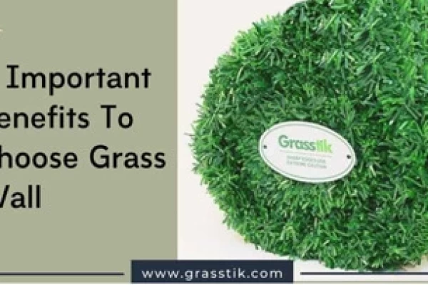 5 Important Benefits To Choose Grass Wall - Grasstik