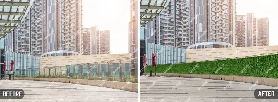 Quality Fencing for Shopping Malls - Grasstik - Grasstik